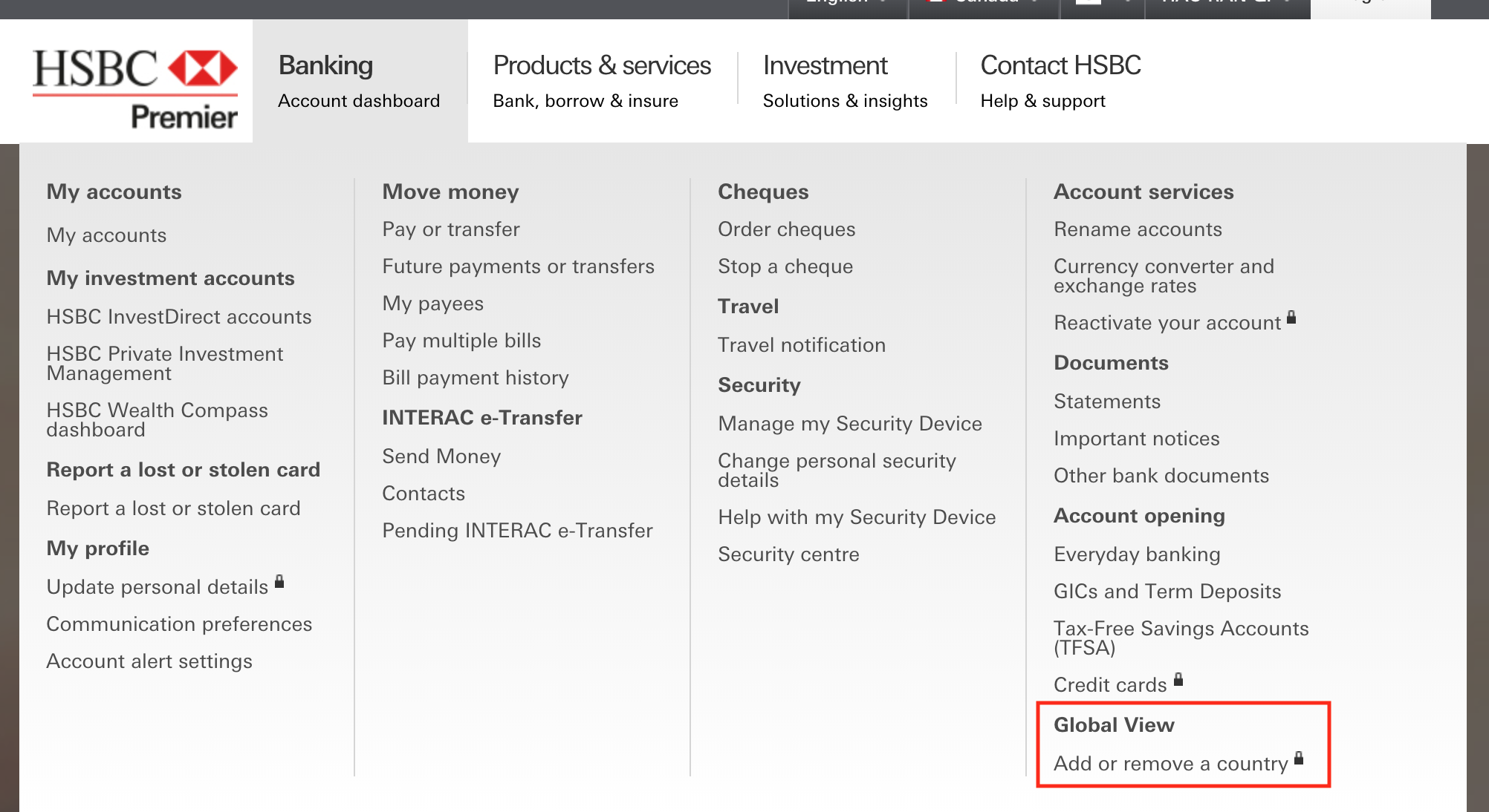 HSBC International Account Opening - 在加拿大开美国账户 - 北美生活实验室